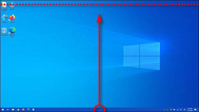 How to Move the Taskbar to the Top of Your Screen on Windows 10 ...