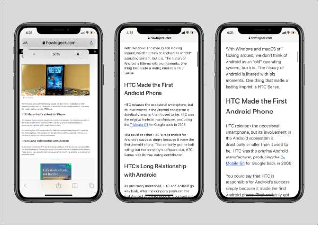 How to Change a Website’s Text Size in Safari for iPhone and iPad - TheFastCode
