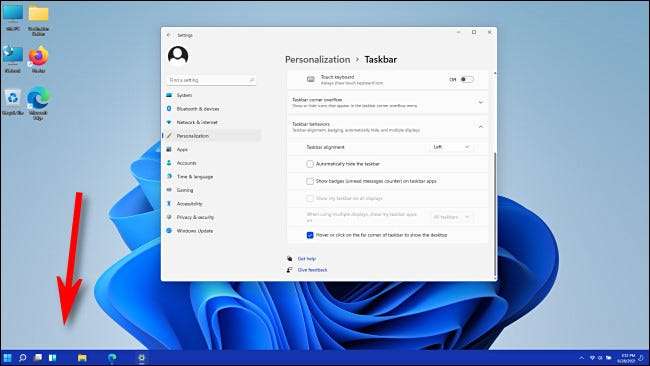 Sådan flytter du proceslinjen ikoner til venstre på Windows 11 ...