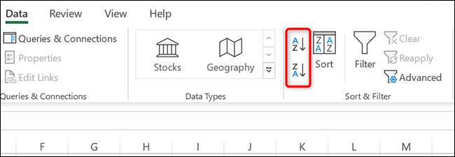 How to Alphabetize Data in Microsoft Excel - TheFastCode