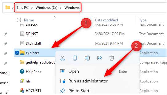 How to Run File Explorer as Administrator in Windows 11 - TheFastCode