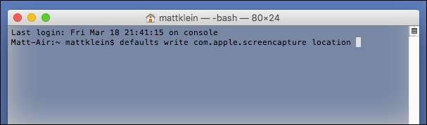 Cum să schimbați unde sunt salvate capturile de ecran în OS X - TheFastCode