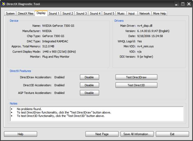 Cómo utilizar el diagnóstico de DirectX en Windows - TheFastCode